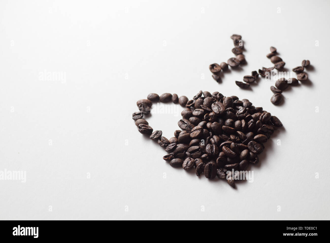 Coffee design material Stock Photo - Alamy