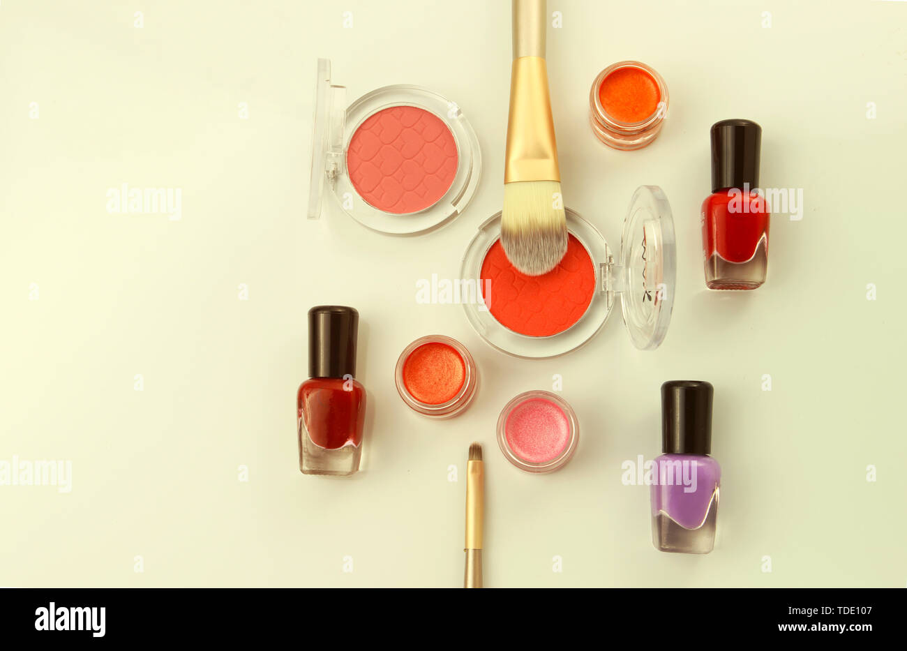 Different cosmetics hi-res stock photography and images - Alamy