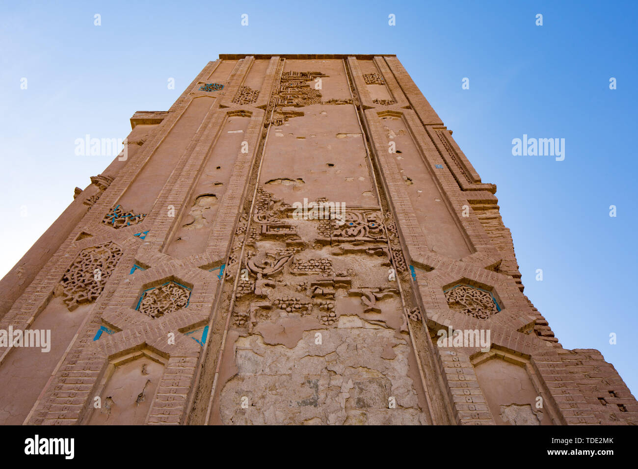 The Ancient Malek Zuzan Mosque located in Khorasan, Iran. It has been ...