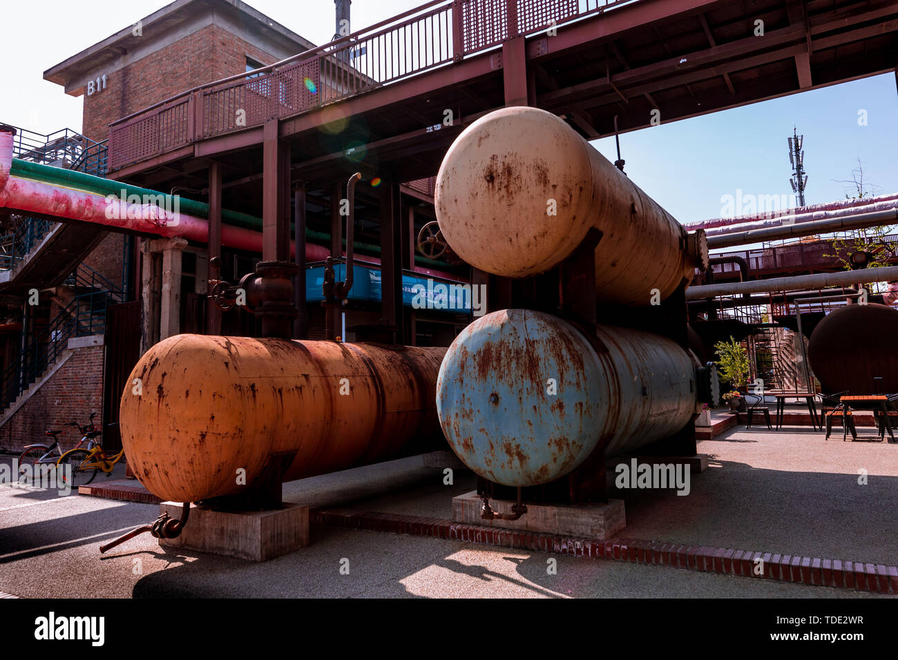 Gasoline distillation room hi-res stock photography and images - Alamy