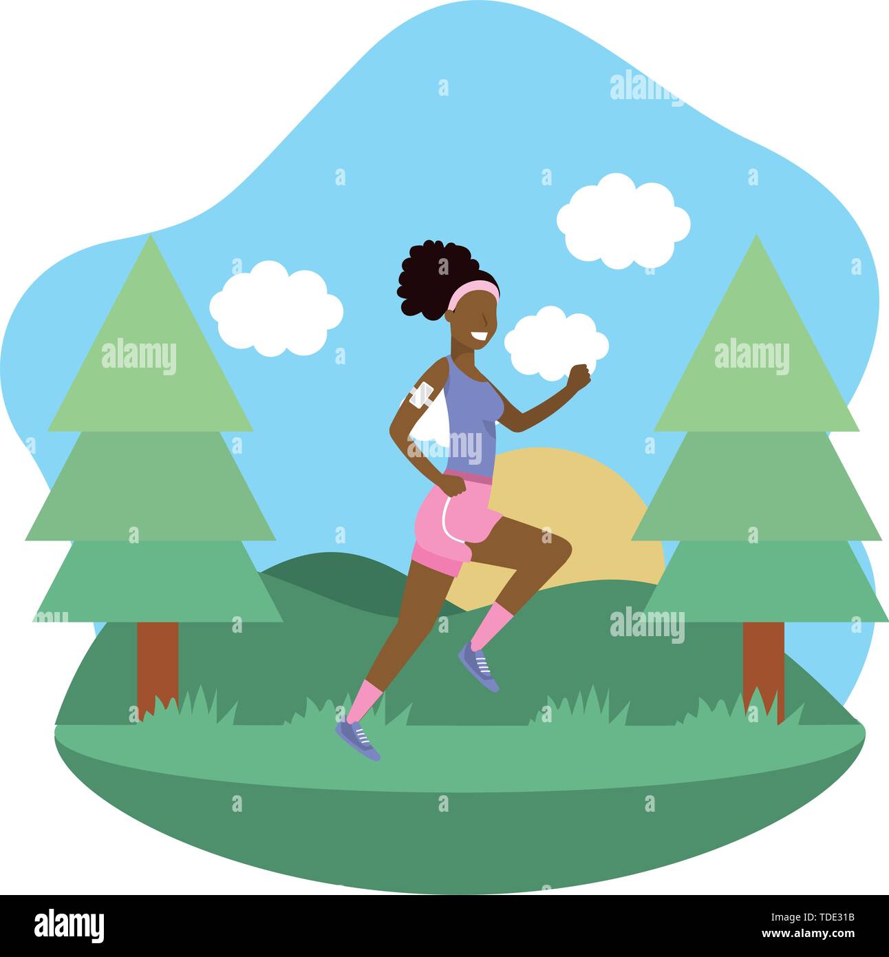 fitness exercise woman running workout healthy fit lifestyle outdoor ...