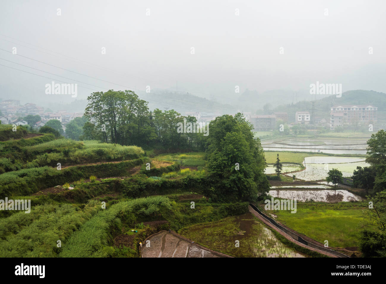 Traditional Chinese residential houses Stock Photo - Alamy