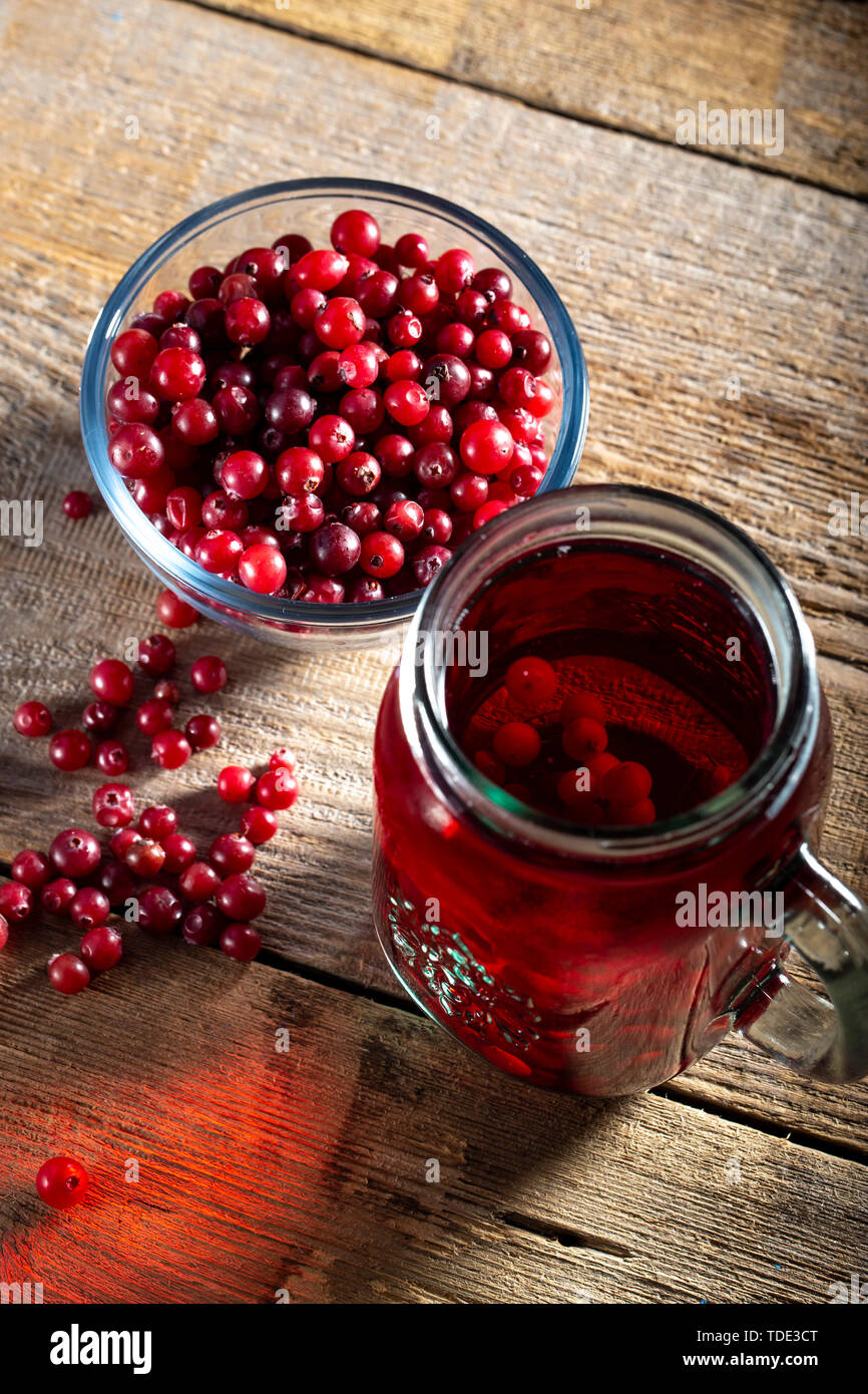 fresh and delicious cranberries - fruits and vegetables Stock Photo - Alamy