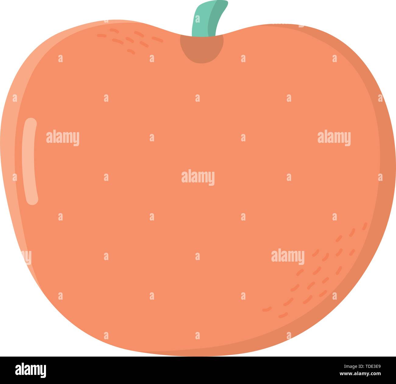 delicious tasty sweet fruit apple cartoon vector illustration graphic ...