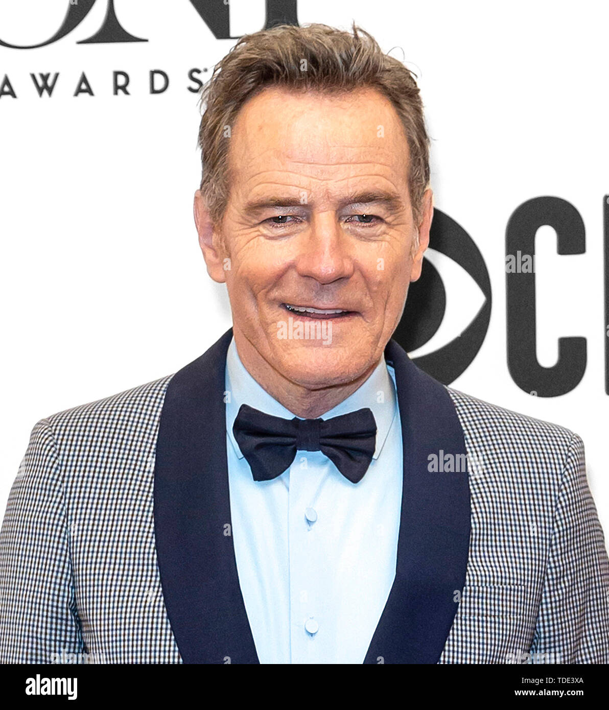 New York, NY - June 09, 2019: Best Actor in a Play Bryan Cranston poses ...