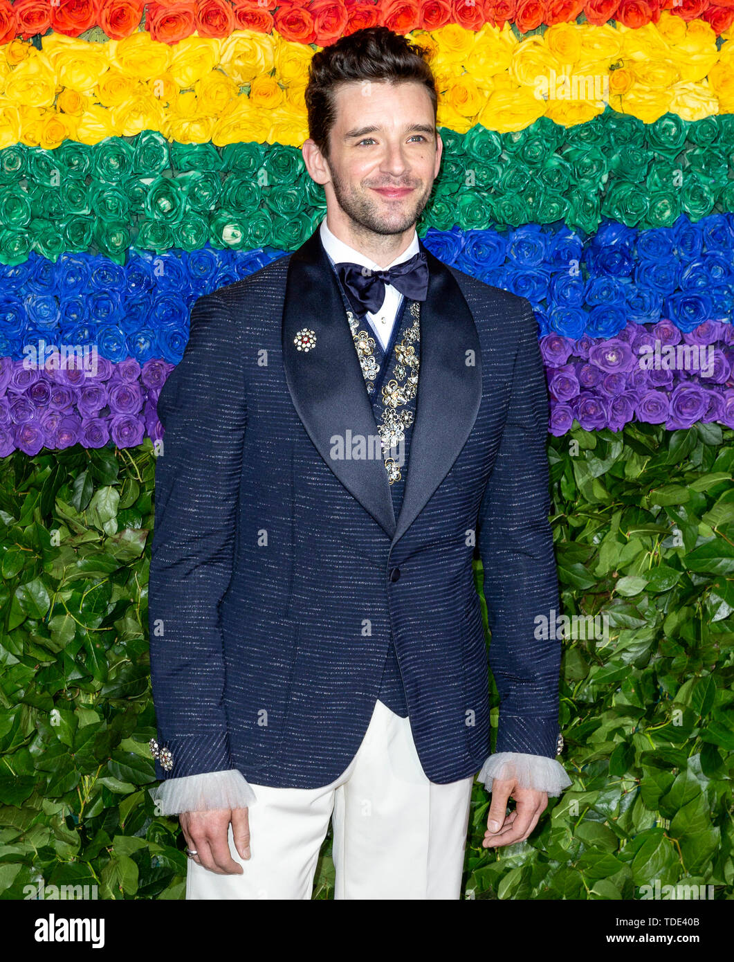 New York, NY - June 09, 2019: Michael Urie attends the 73rd Annual Tony ...