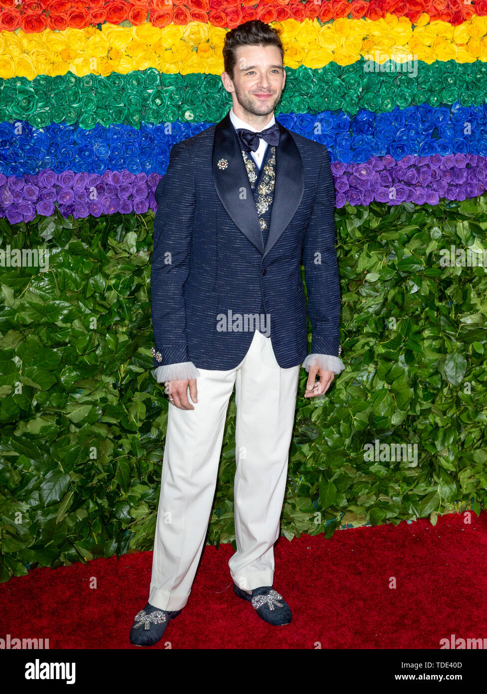 New York, NY - June 09, 2019: Michael Urie attends the 73rd Annual Tony ...