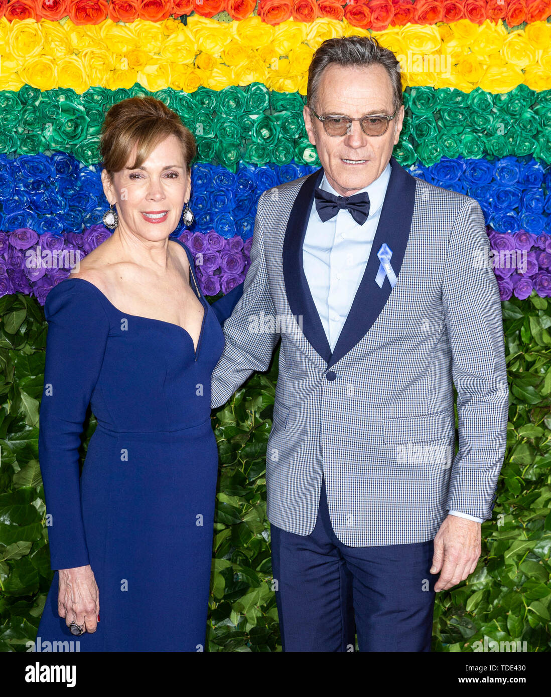 New York, NY - June 09, 2019: Robin Dearden and Bryan Cranston attend ...