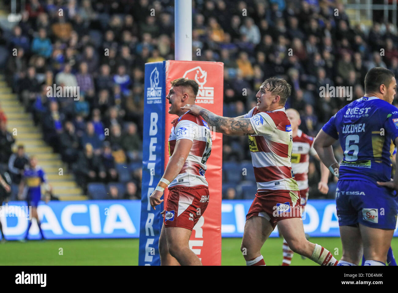 Wigan warriors oliver partington hi-res stock photography and images ...