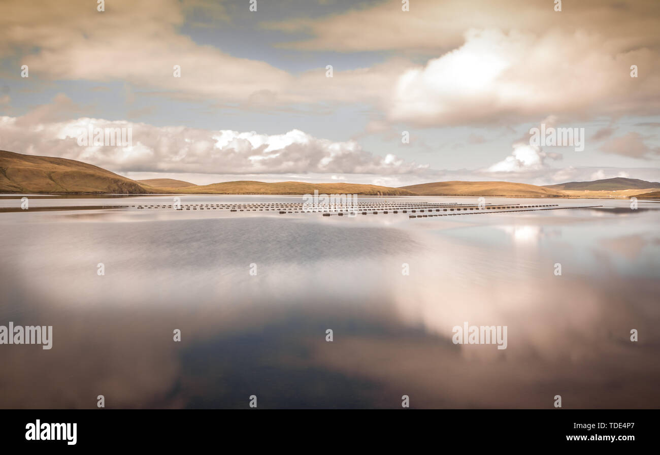 Brae in the Shetland Isles, north of Scotland, UK Stock Photo - Alamy