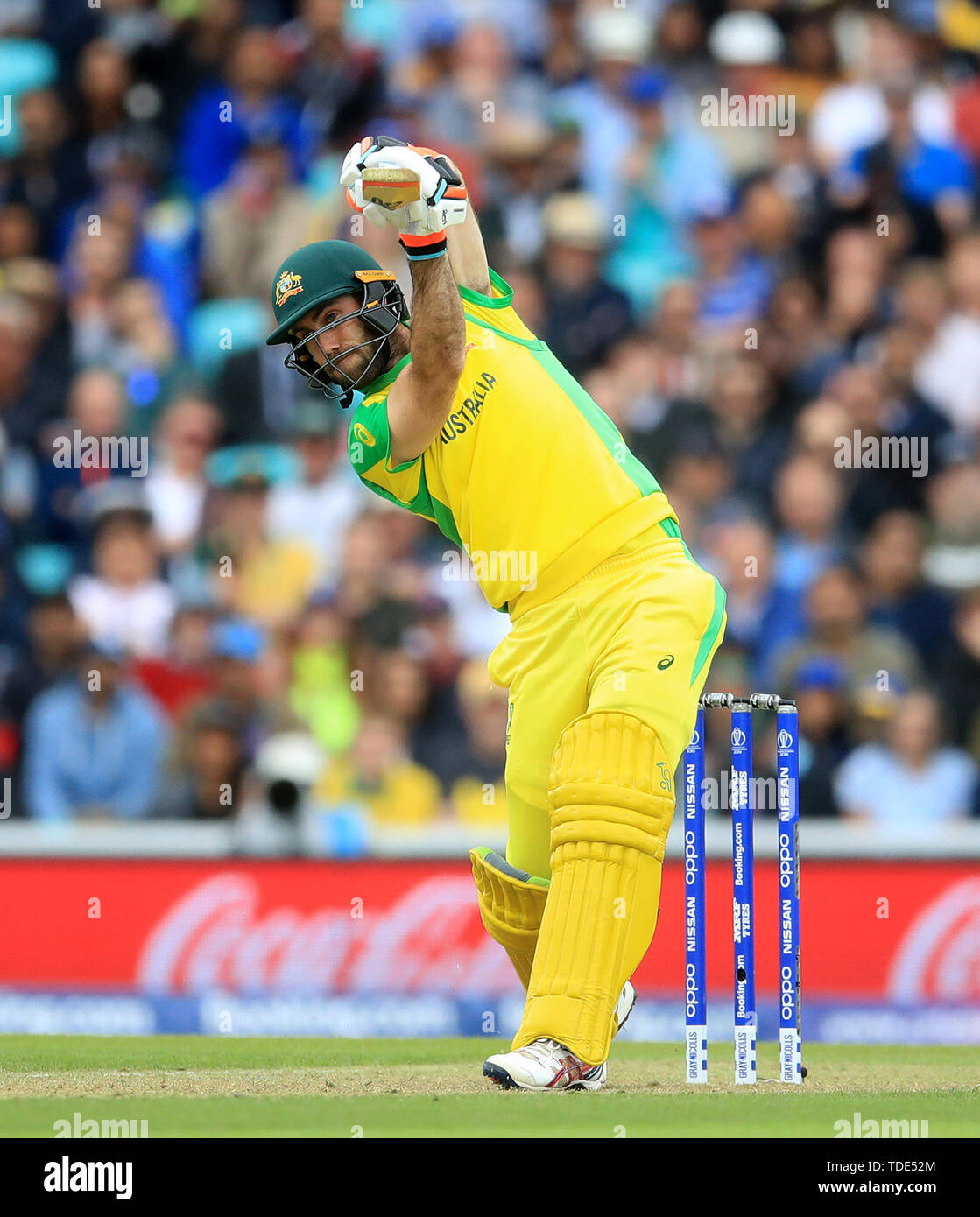 Australia's Glenn Maxwell during the ICC cricket World Cup group stage ...
