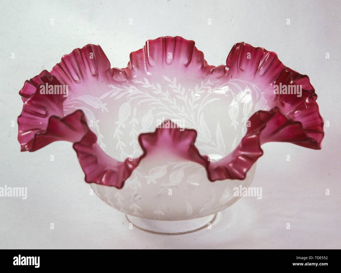 Tulipán de vidrio, siglo XIX. Museum: COLECCION PRIVADA Stock Photo - Alamy