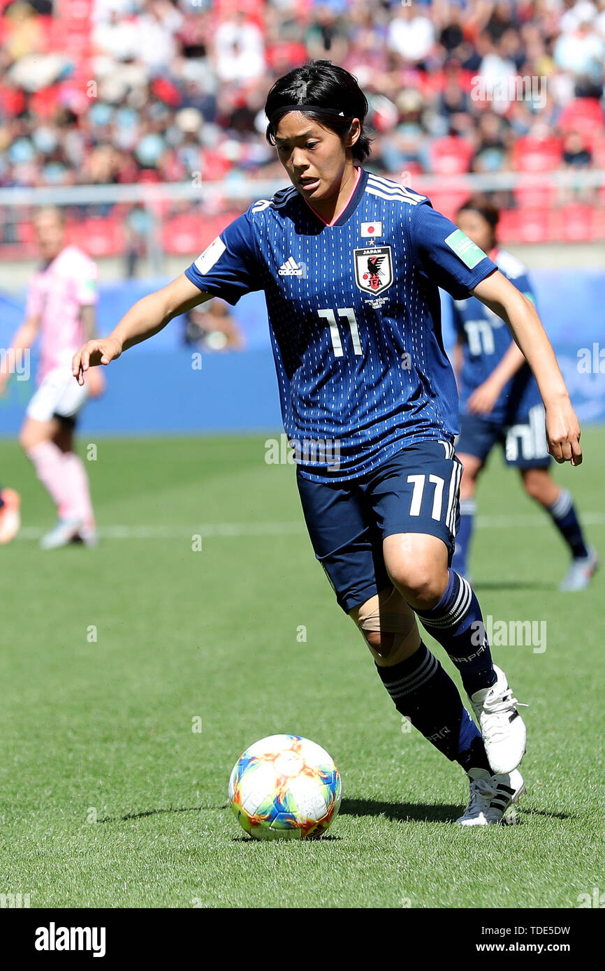 Japan's Rikado Kobayashi during the FIFA Women's World Cup, Group D ...