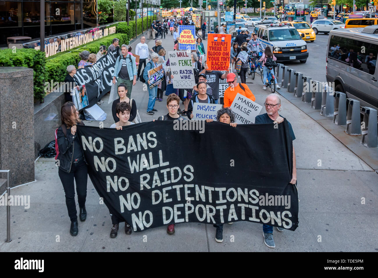 New York, United States. 14th June, 2019. Activists in New York City ...