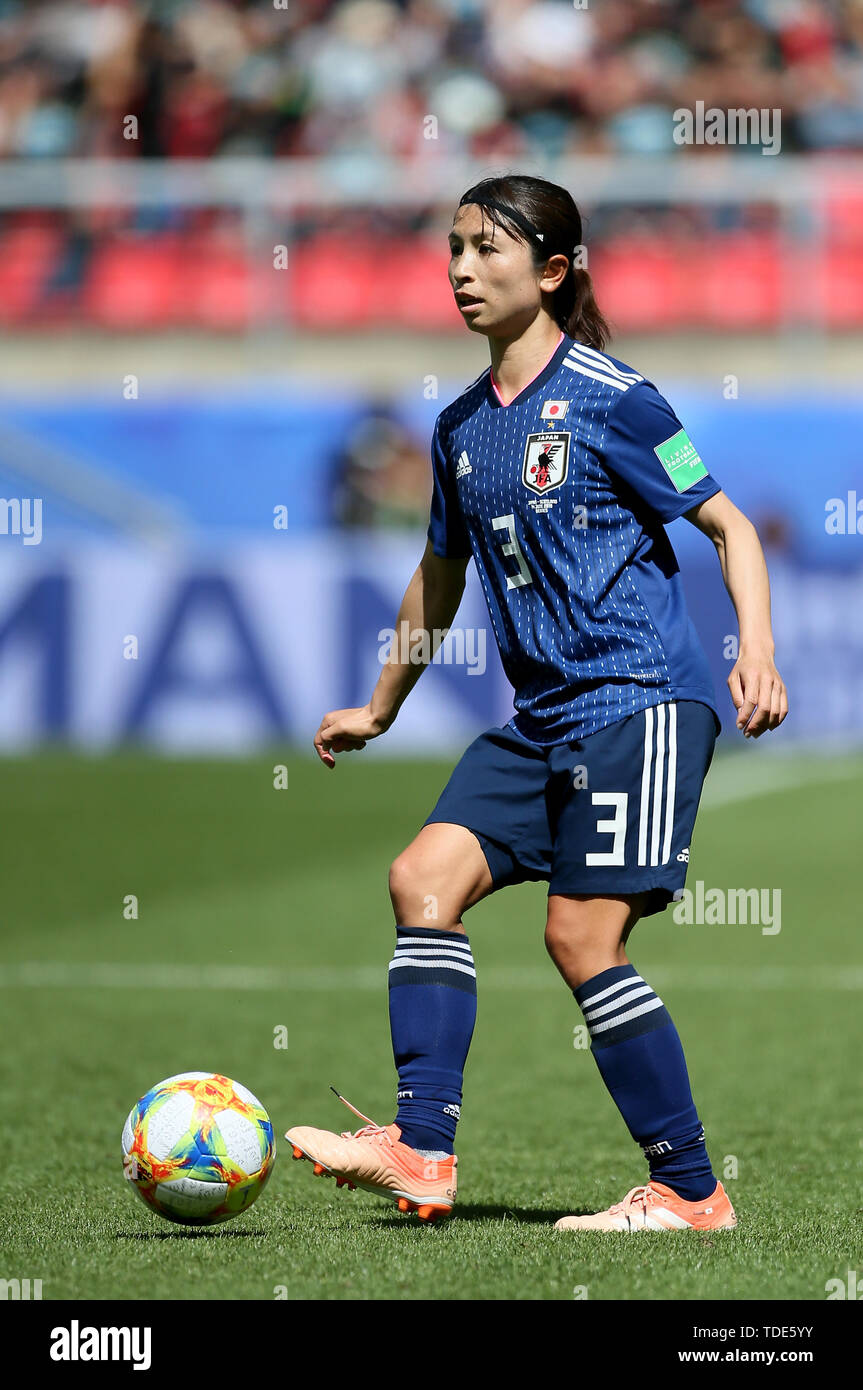 Japan's Aya Sameshima during the FIFA Women's World Cup, Group D match ...