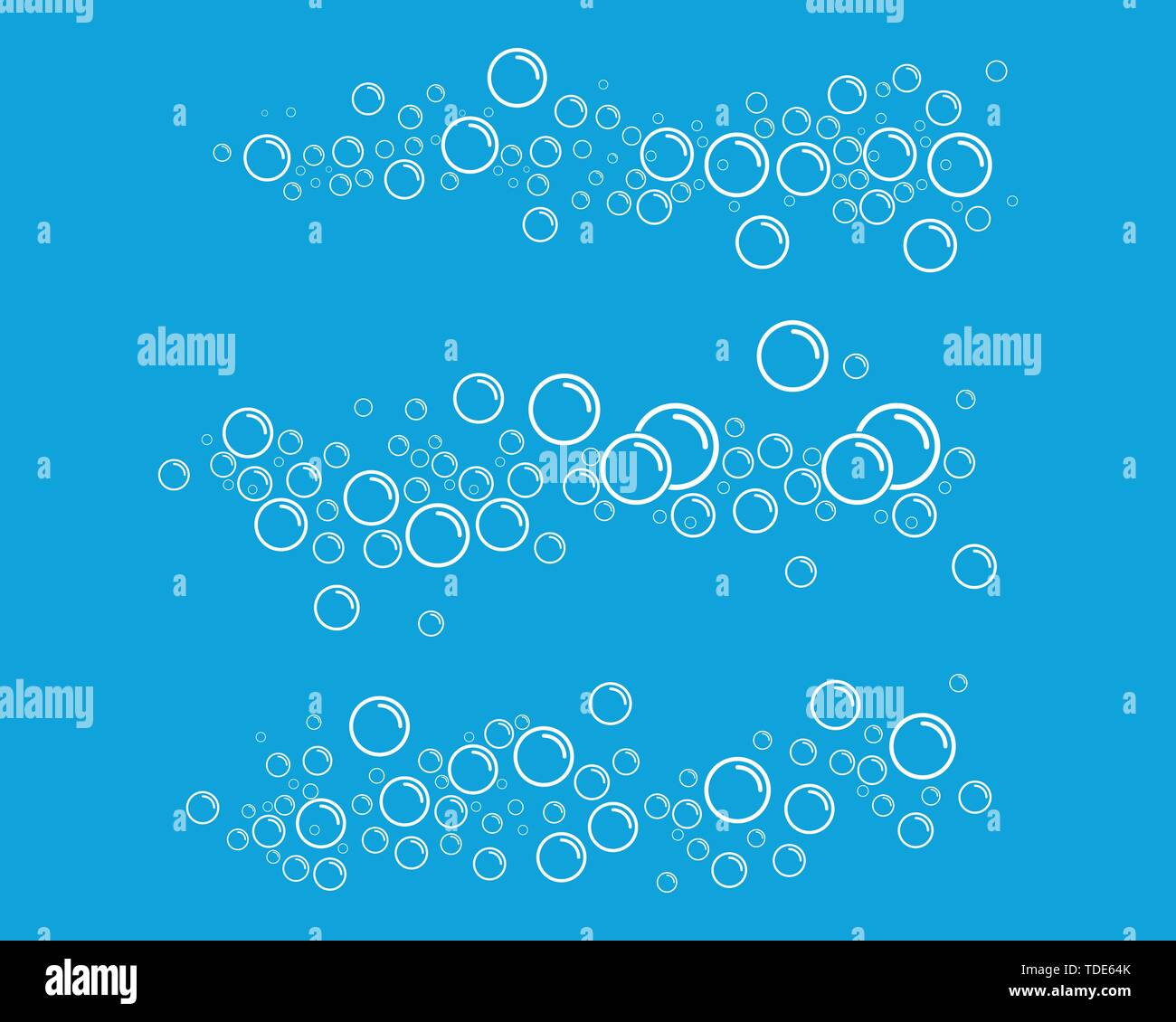 Bubble water vector illustration design template Stock Vector Image ...