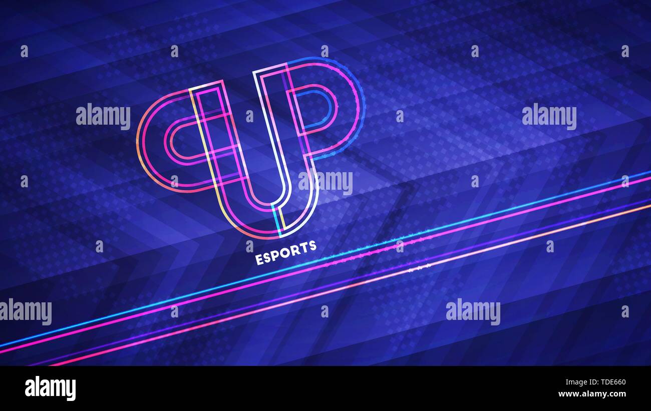 Esports championship light background. Vector illustration of abstract ...