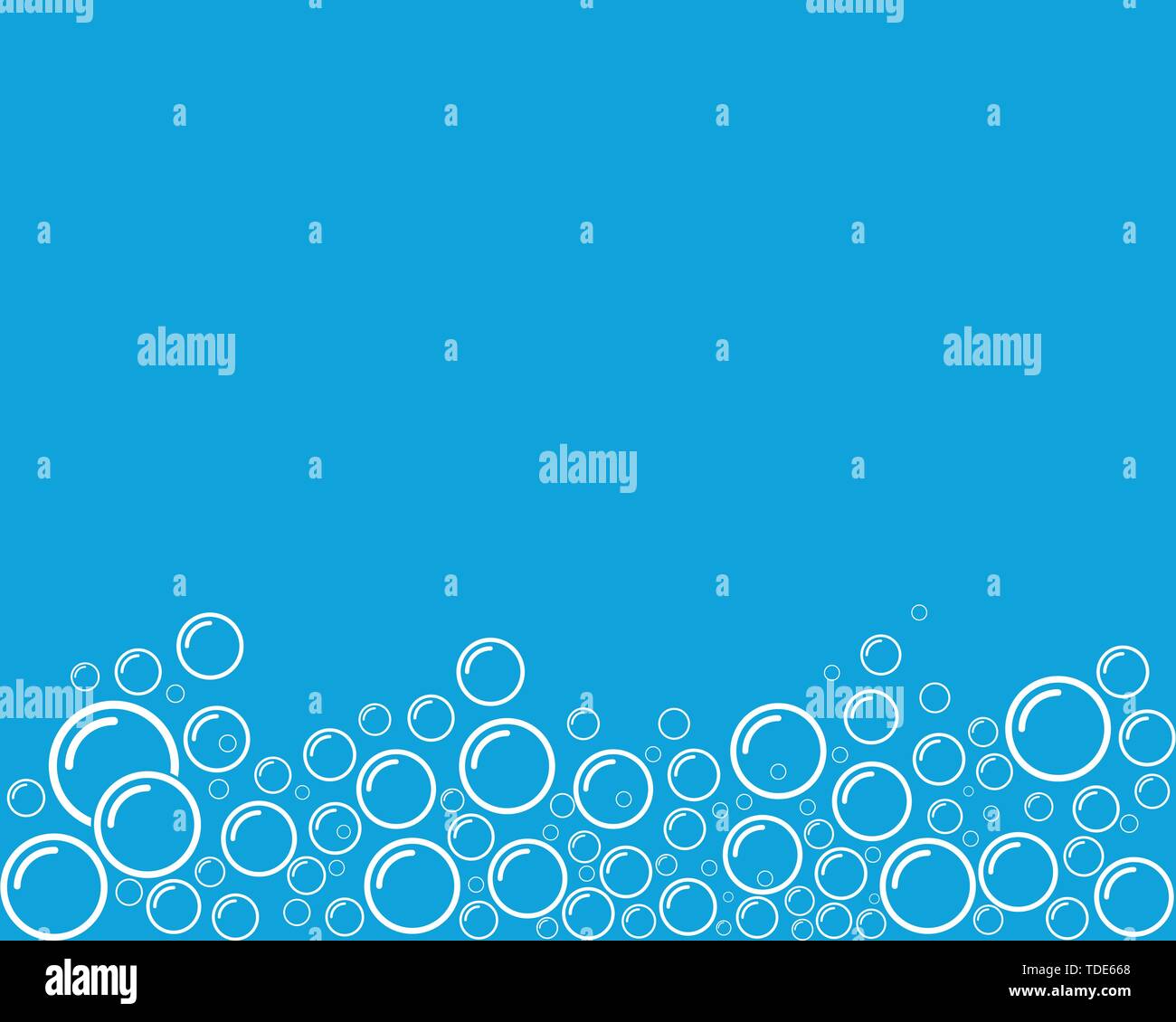 Bubble water vector illustration design template Stock Vector Image ...