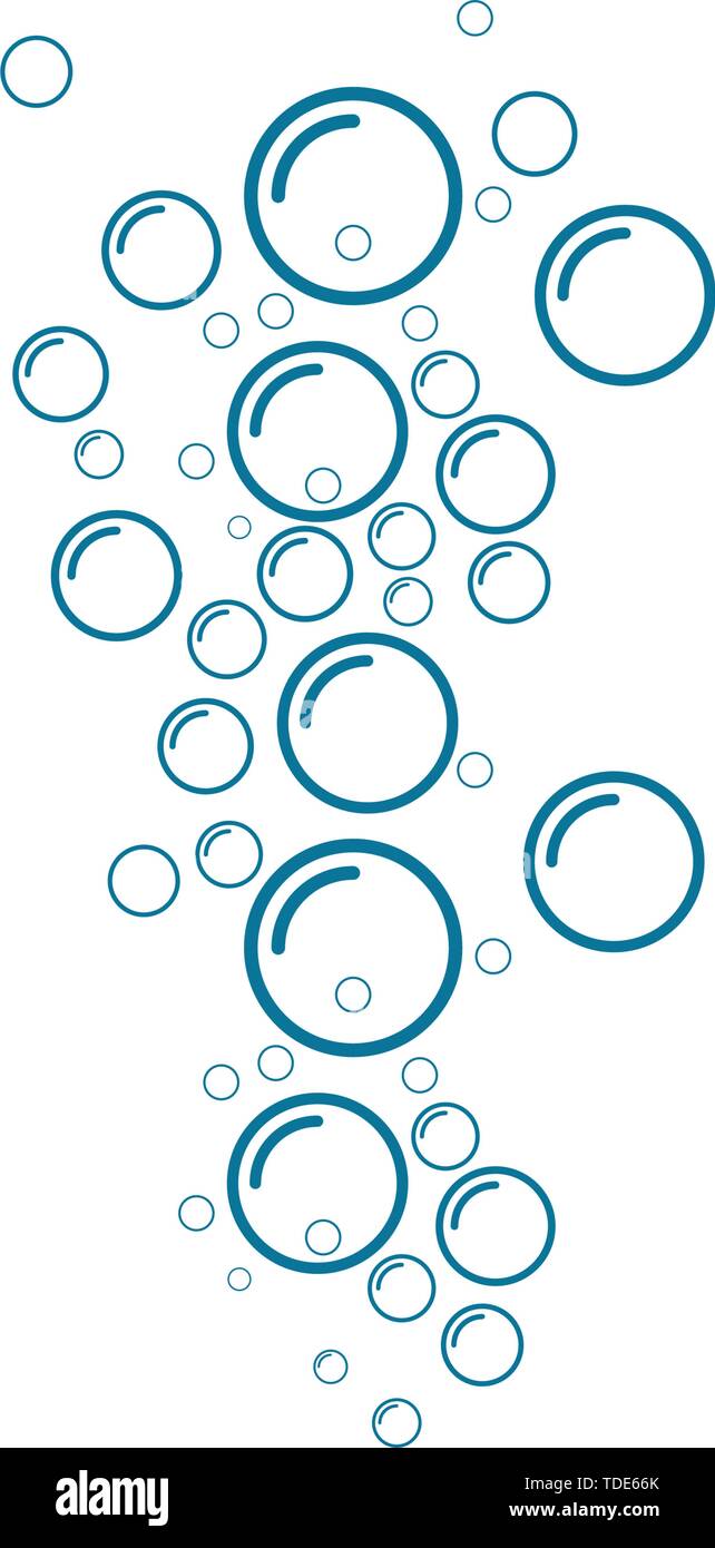 Bubble water vector illustration design template Stock Vector Image ...
