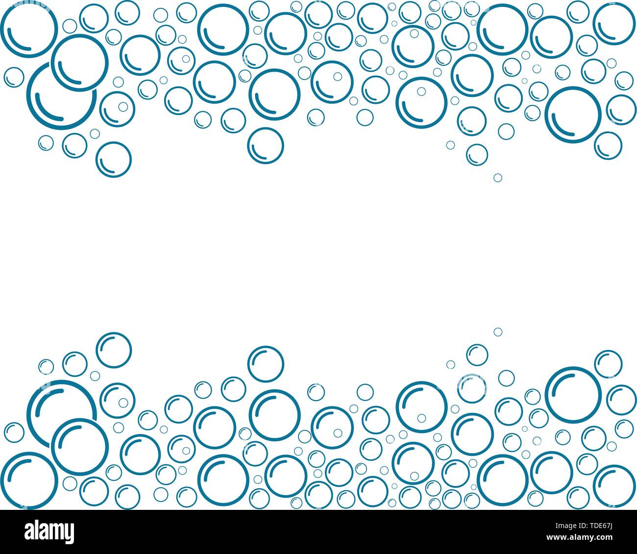 Bubble water vector illustration design template Stock Vector Image ...