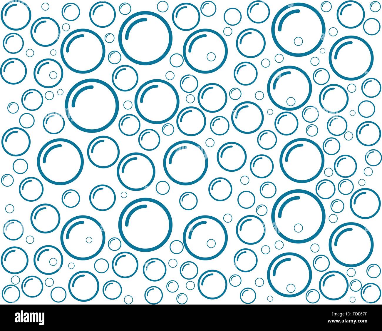 Bubble water vector illustration design template Stock Vector Image ...