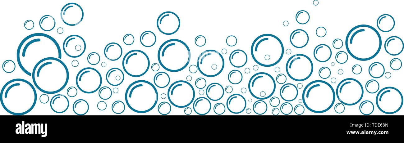 Bubble water vector illustration design template Stock Vector Image ...