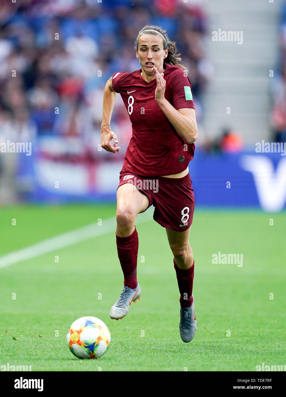 England's Jill Scott during the FIFA Women's World Cup, Group D match ...