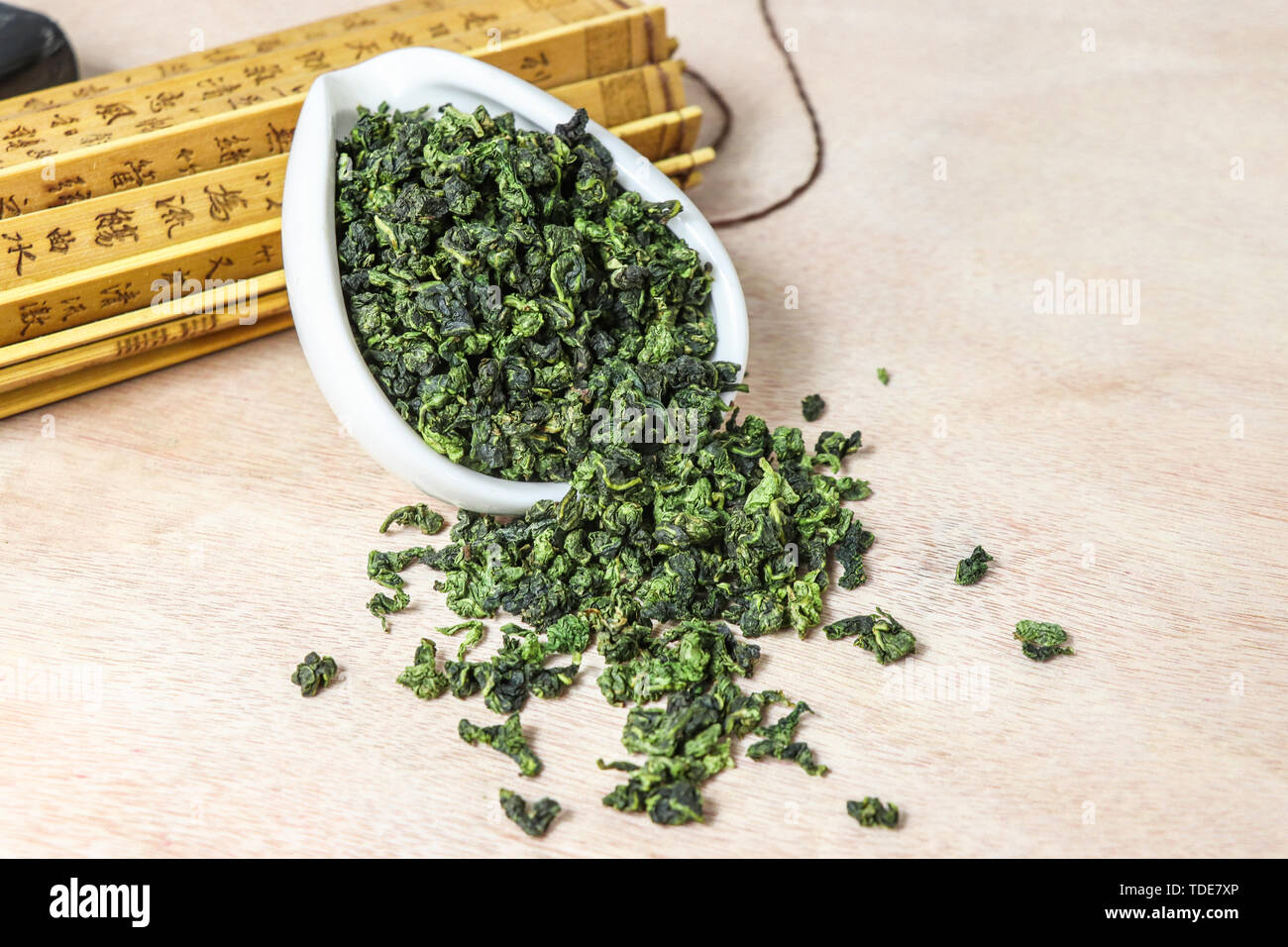 Tea soup tea material Stock Photo - Alamy
