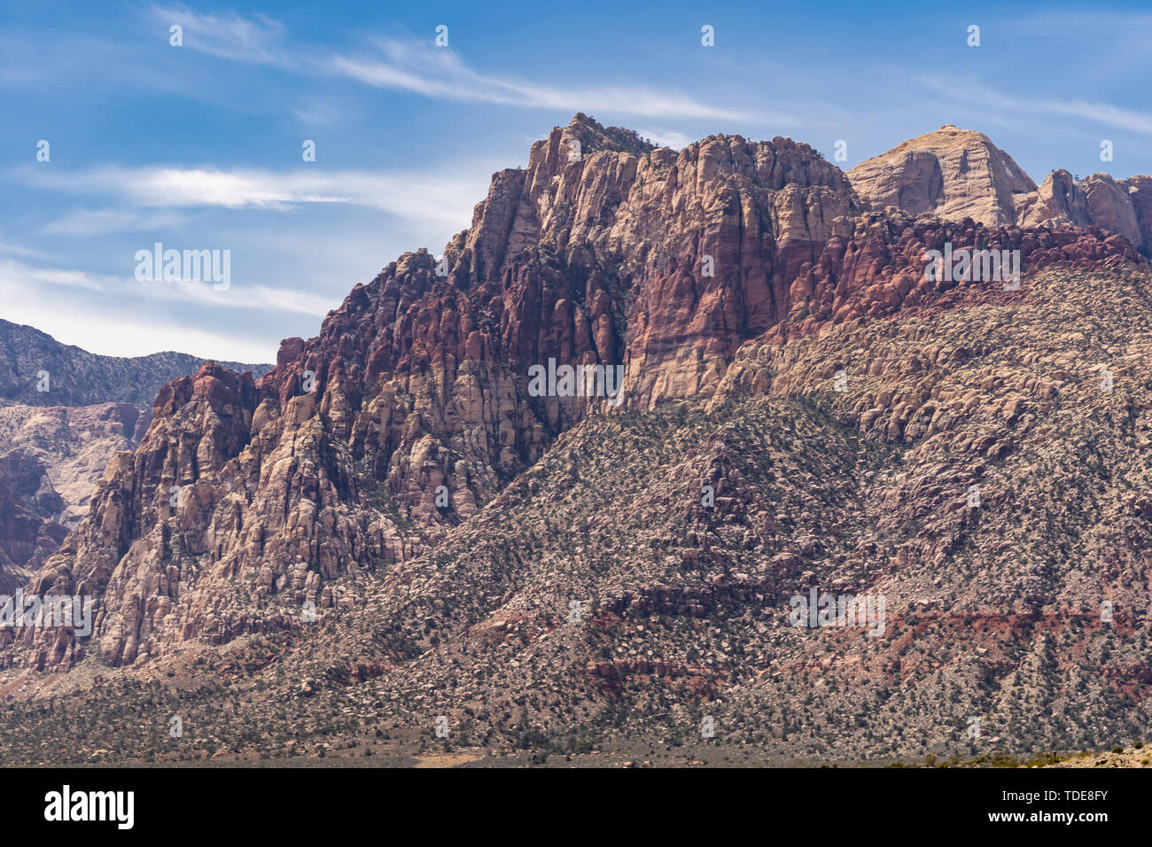 Red Rock Canyon National Conservation Area in Las Vegas Nevada USA ...
