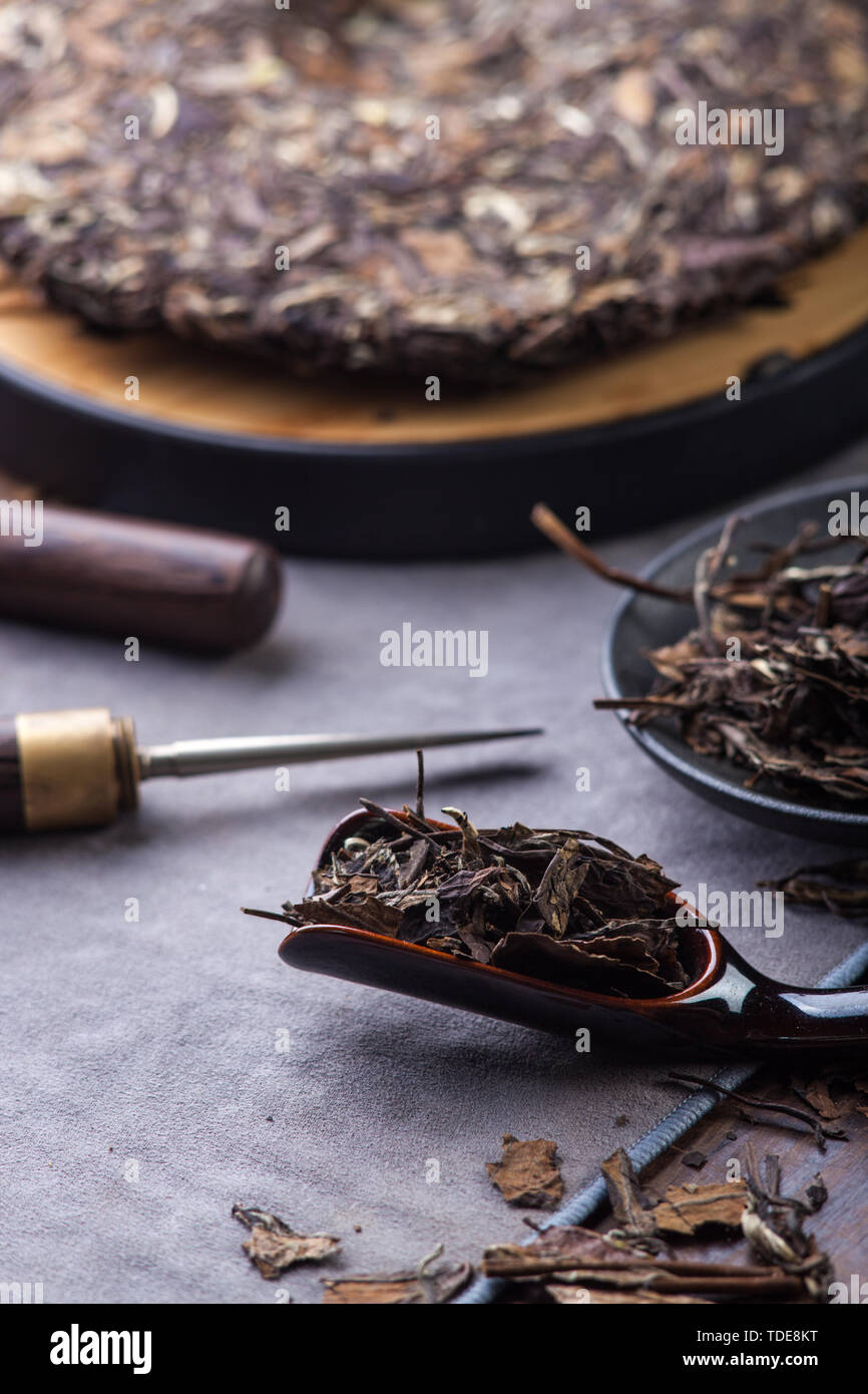 Old white tea Stock Photo - Alamy