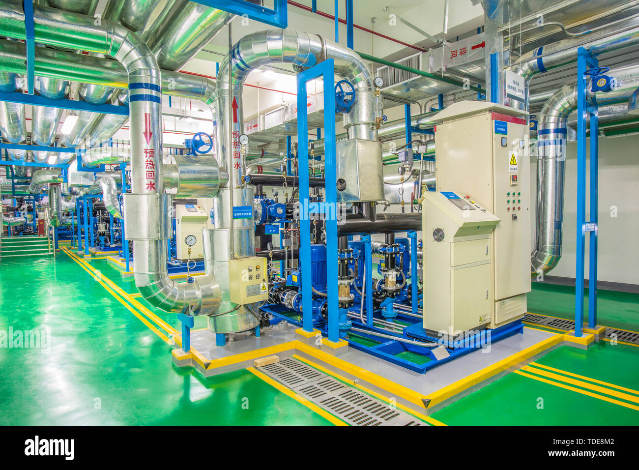 Plate heat exchanger hi-res stock photography and images - Alamy