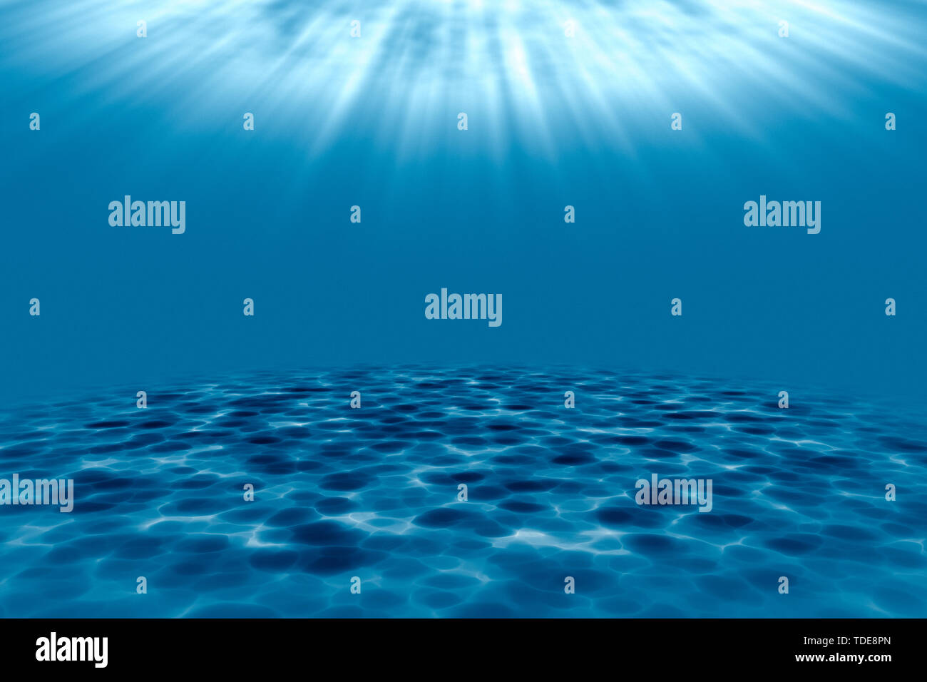 Blue ocean background Stock Photo - Alamy