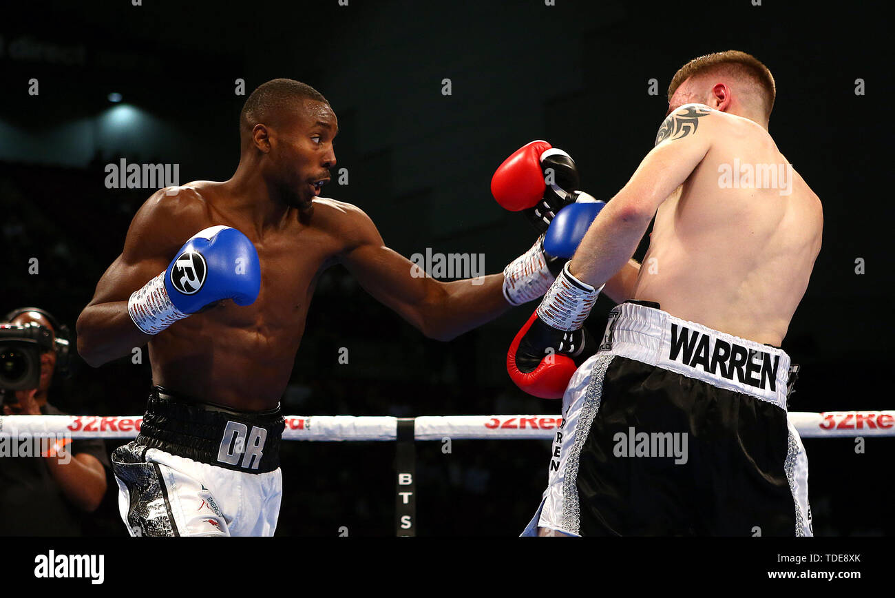 Shakiel Thompson (left) and Alistair Warren (right) during the ...