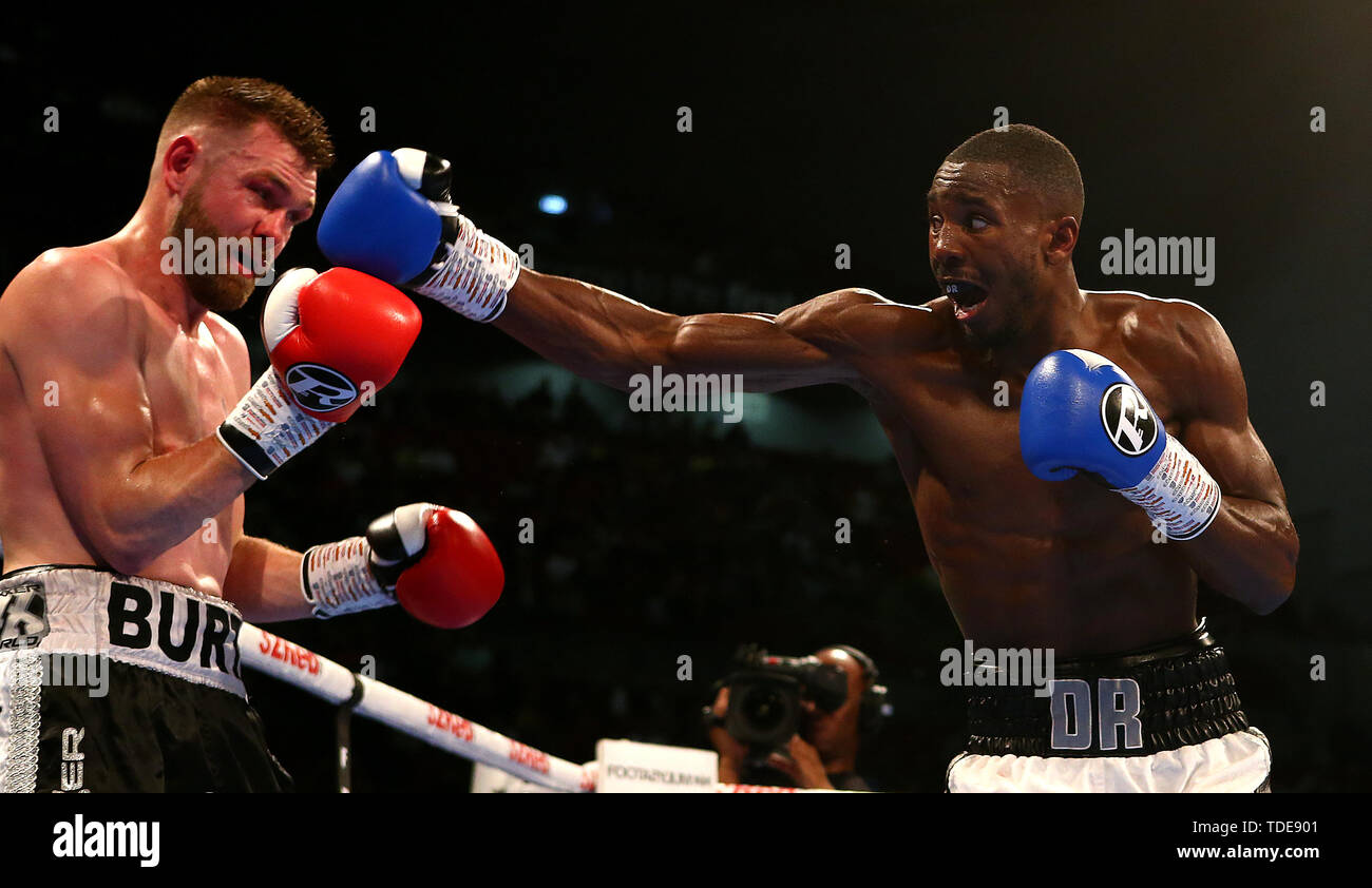 Alistair Warren (left) and Shakiel Thompson (right) during the ...