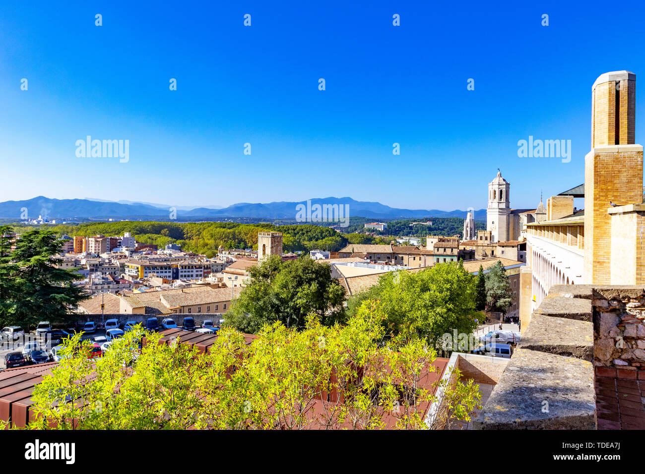 Girona Cathedral, also known as the Cathedral of Saint Mary of Girona ...