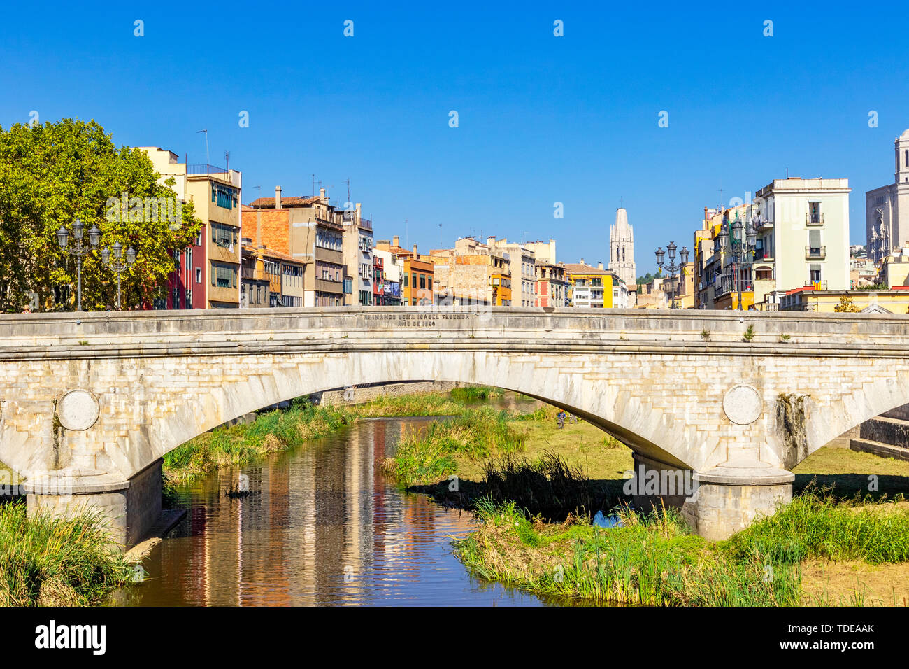 cityscape of girona, travel, architecture, cityscape, europe, town ...