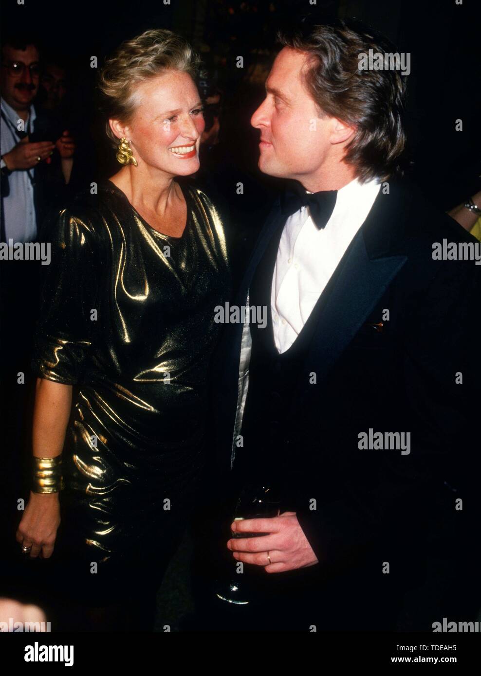 Glenn Close Michael Douglas circa 1980s Photo By Michael Ferguson ...