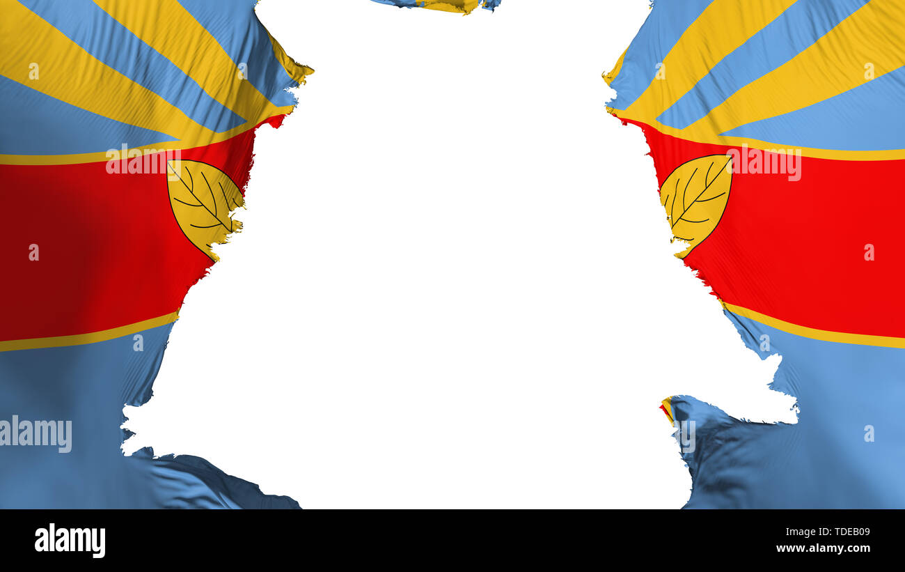 Ragged Harare capital flag Stock Photo - Alamy