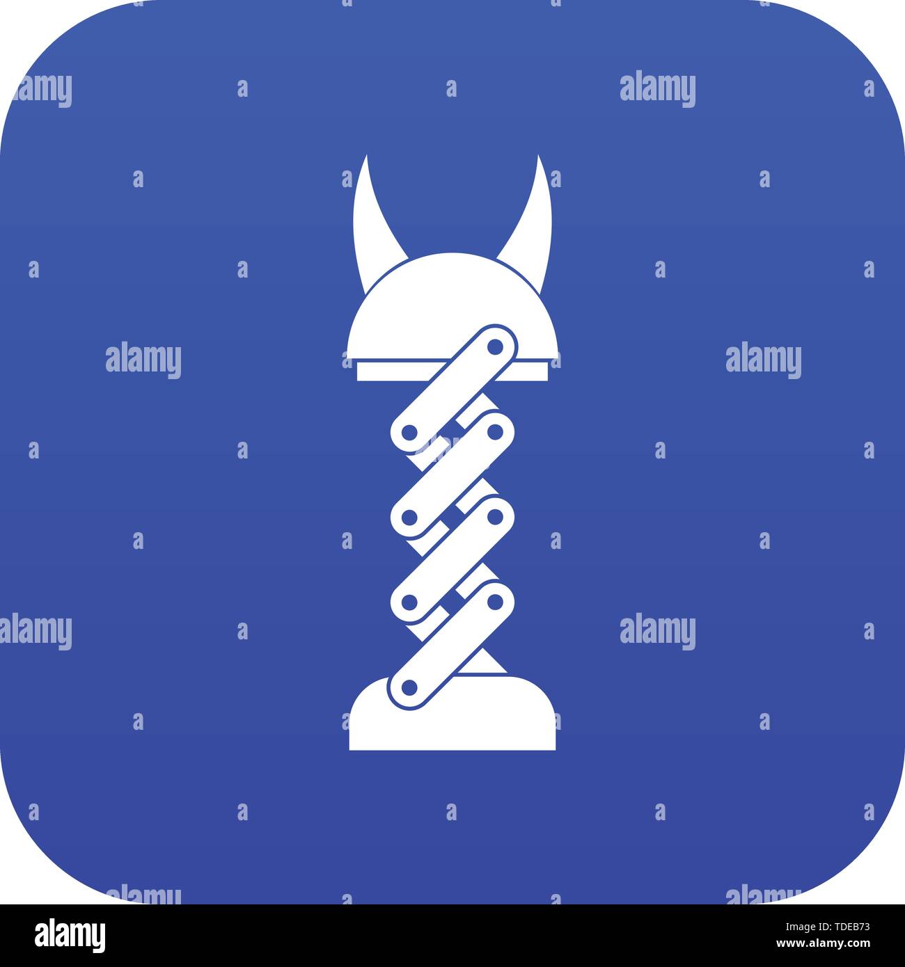 Mechanic icon digital blue Stock Vector Image & Art - Alamy