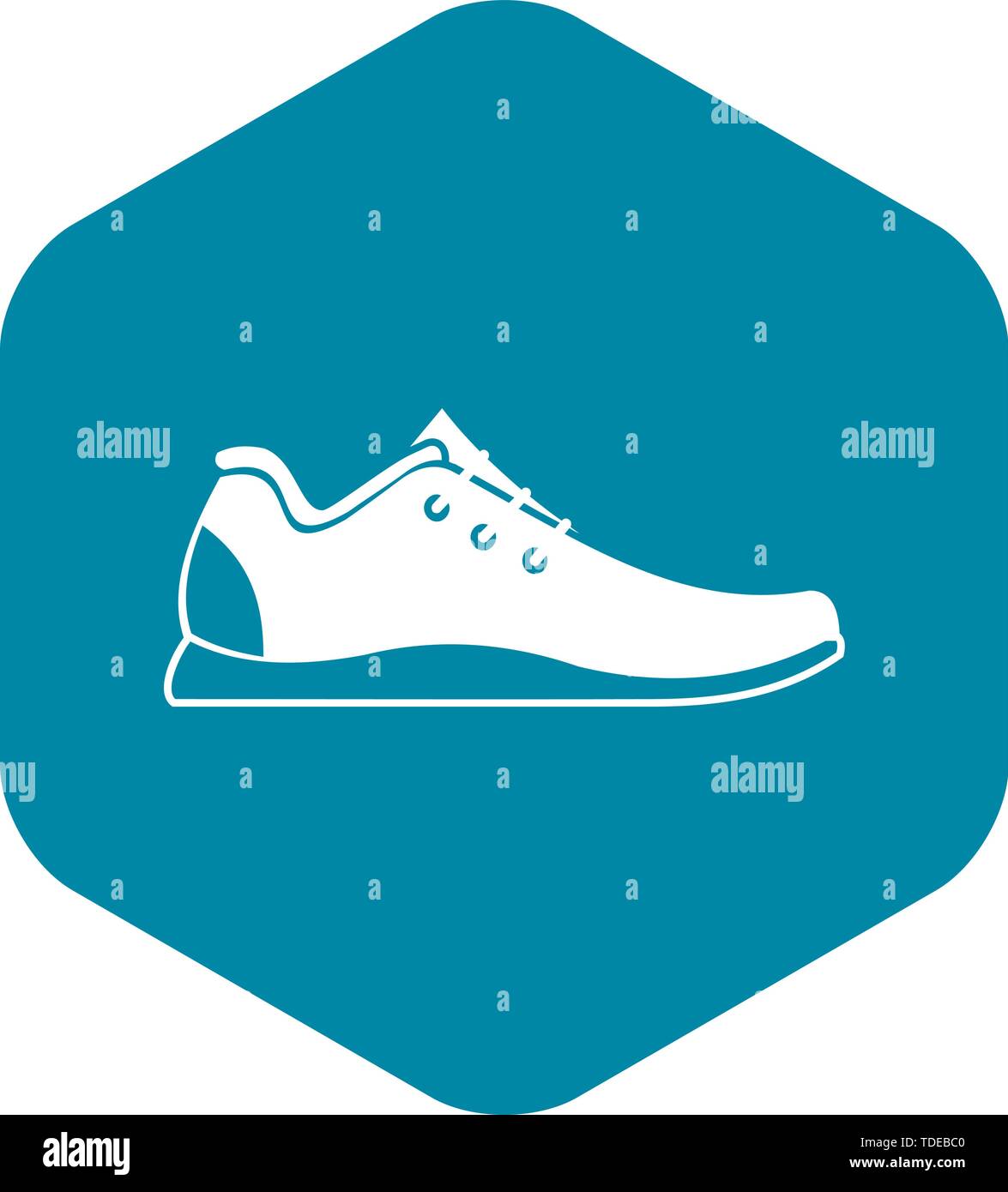 Athletic shoe icon, simple style Stock Vector Image & Art - Alamy
