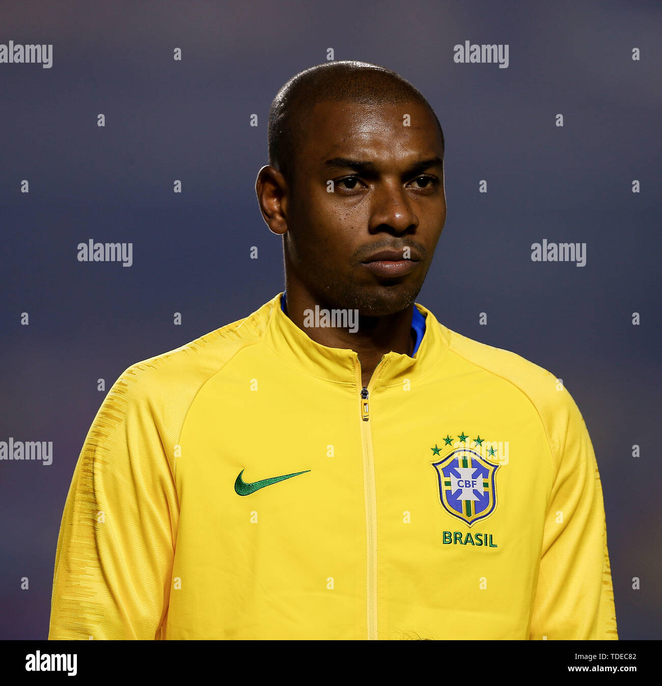 Sao Paulo, Brazil. 14th June, 2019. BRAZIL VS. BOLIVIA - Fernandinho do ...