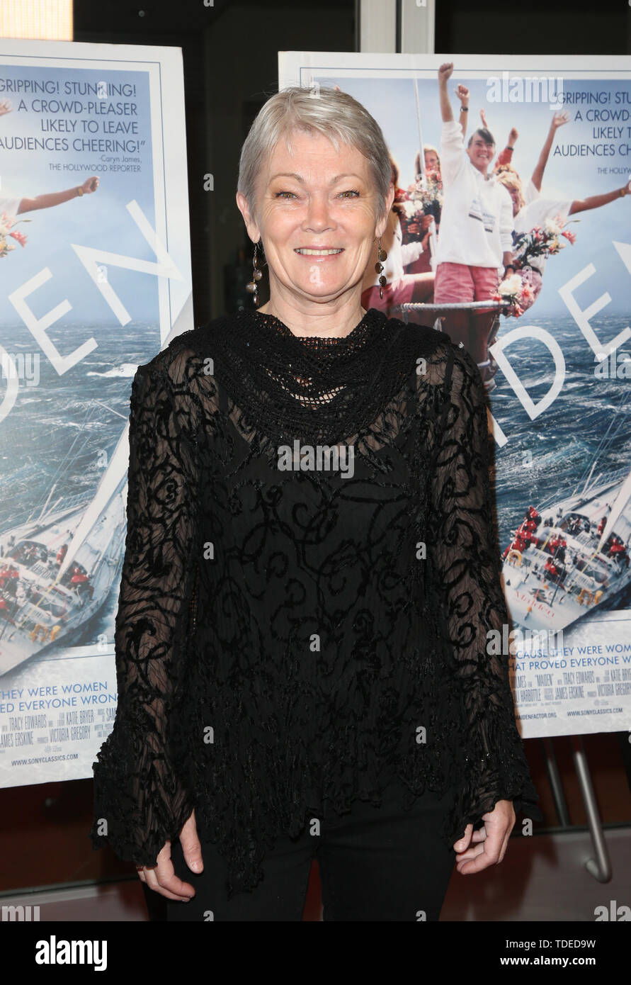 Los Angeles, Ca, USA. 14th June, 2019. Tracy Edwards, at the premiere ...
