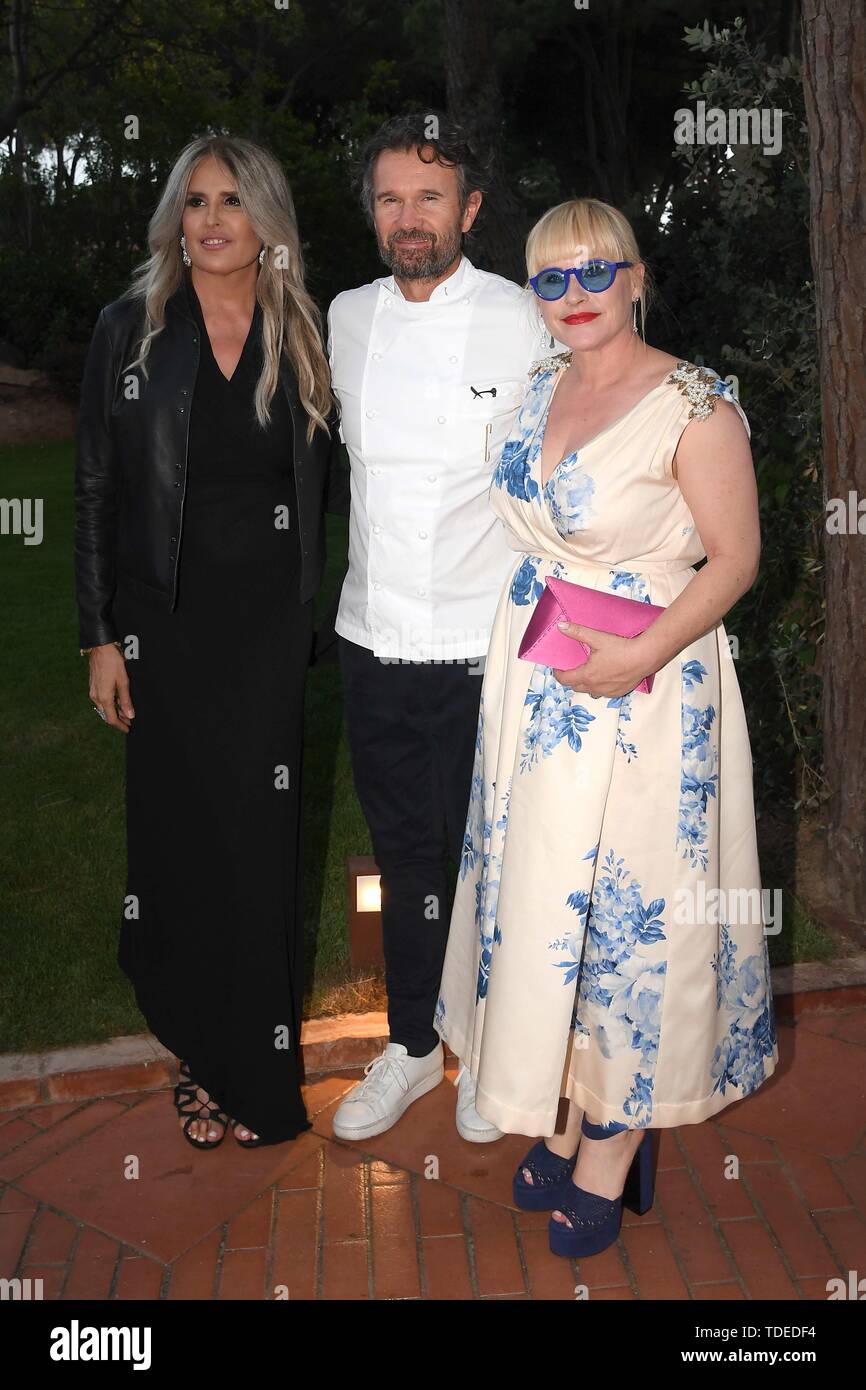 Chaff, Italy. 14th June, 2019. Pula. Forte Village. Second evening ...