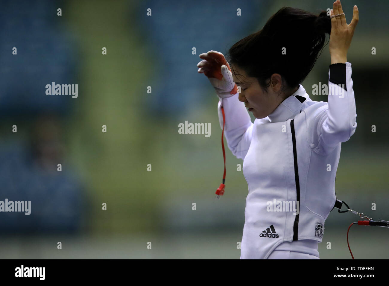 Chiba Port Arena, Chiba, Japan. 14th June, 2019. Choi Injeong (KOR ...