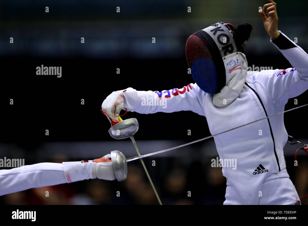 Chiba Port Arena, Chiba, Japan. 14th June, 2019. Choi Injeong (KOR ...