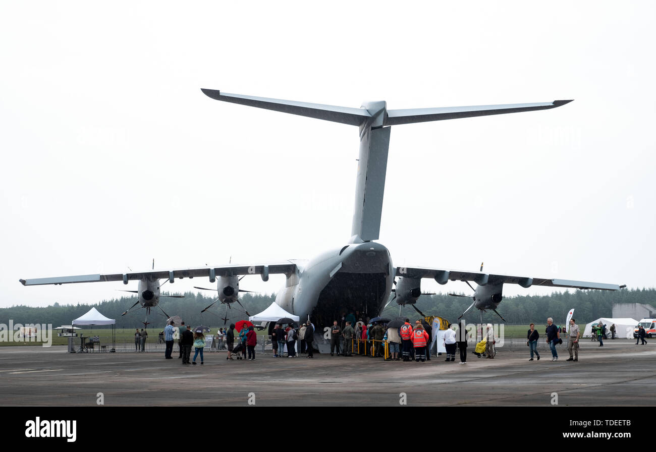 15 June 2019, Lower Saxony, Faßberg: On the "German Armed Forces Day ...