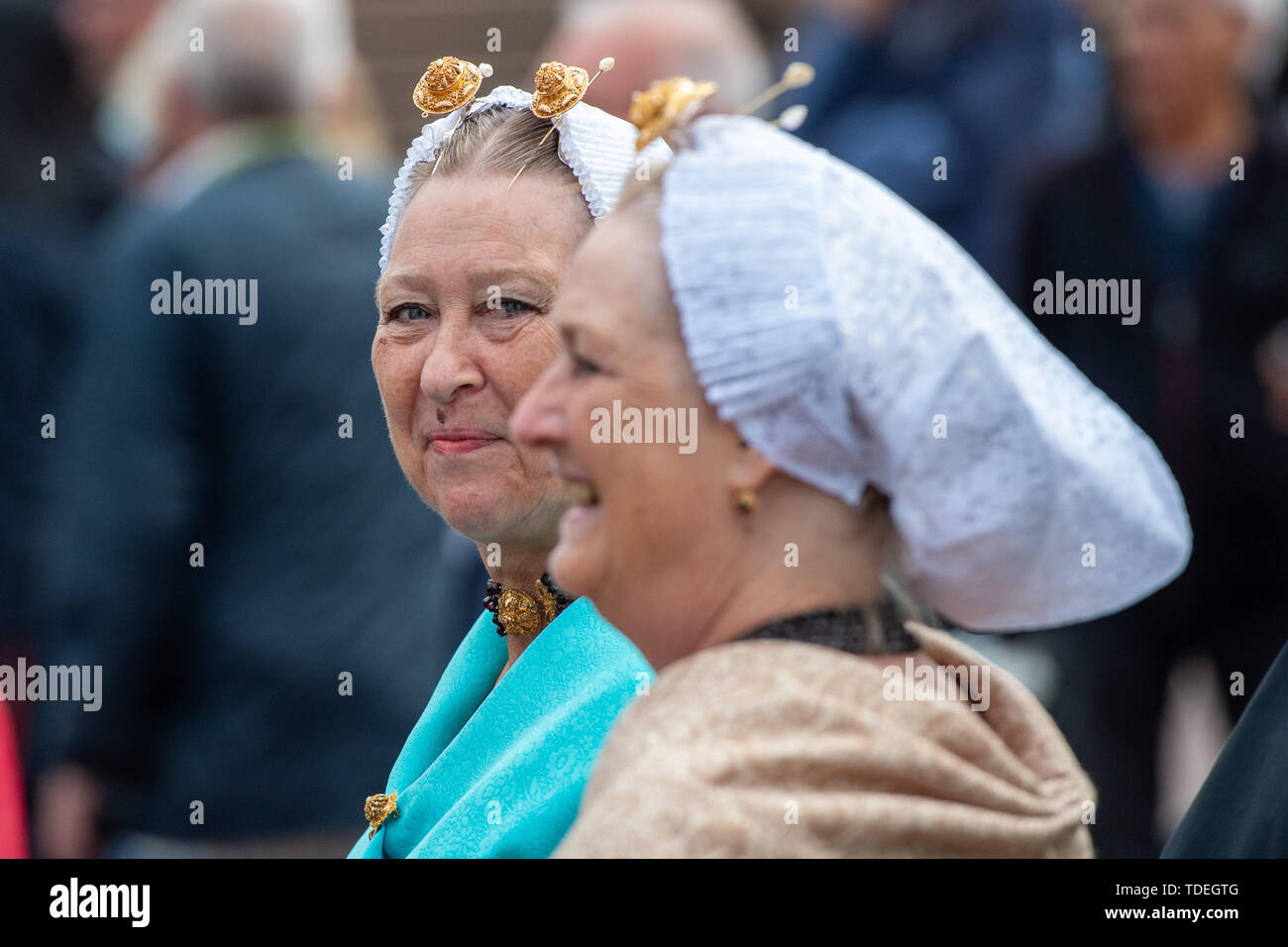 THE HAGUE , 15-06-2019 , Vlaggetjesdag Scheveningen , Scheveningen ...
