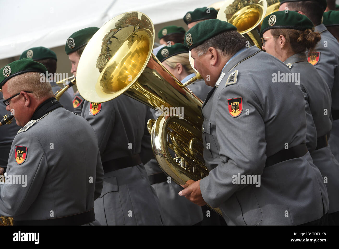German armed forces music corps hi-res stock photography and images - Alamy