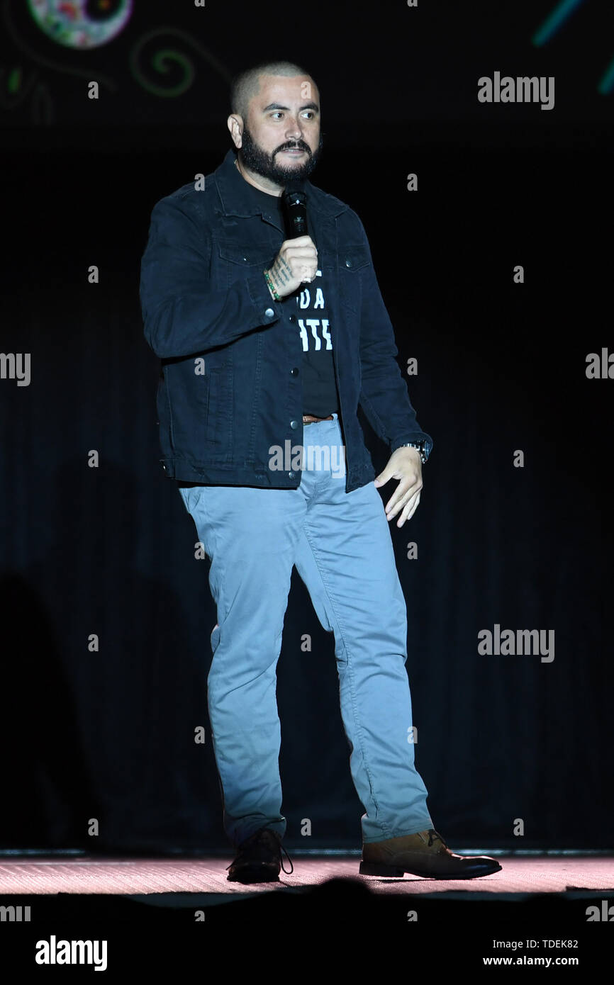 Hollywood FL, USA. 14th June, 2019. Alfred Robles performs during the ...