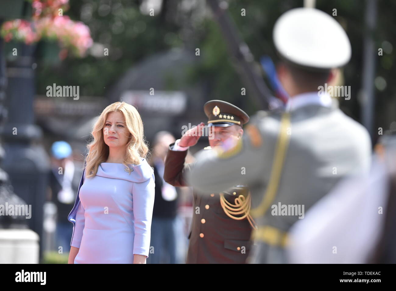 Zuzana caputova arrives hi-res stock photography and images - Alamy